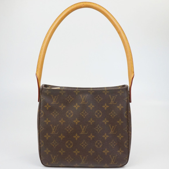 Louis Vuitton | Bags | Louis Vuitton Looping Mm Monogram Canvas Brown ...